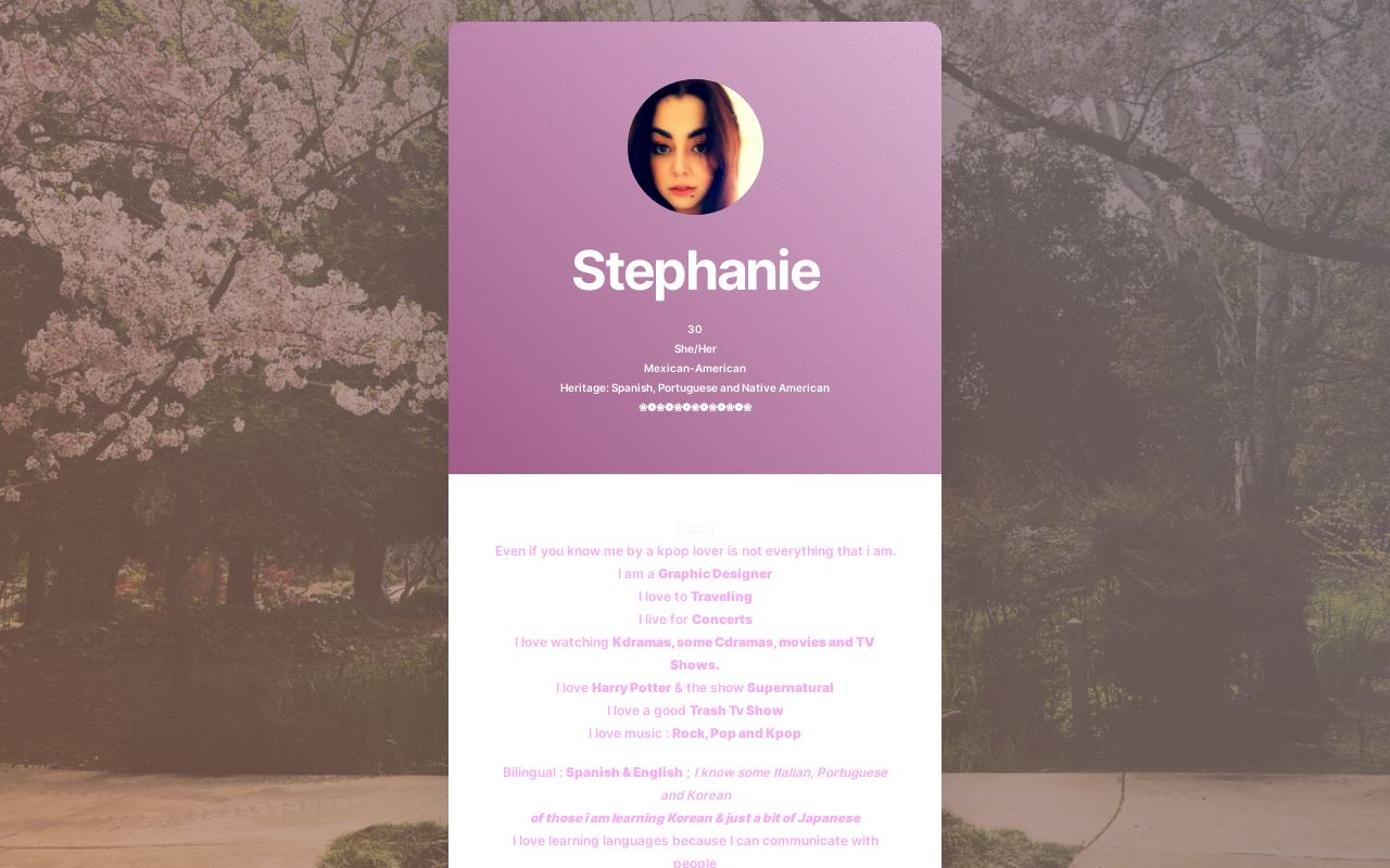 Stephanie's World